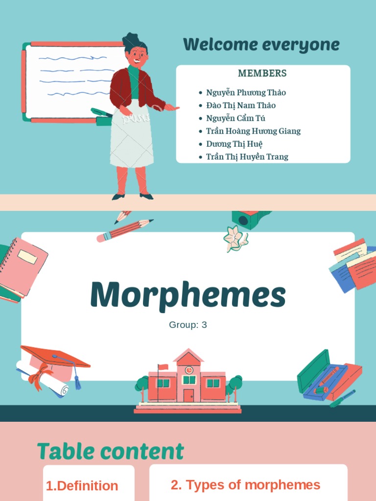 Morphemes | PDF | Word | Morphology