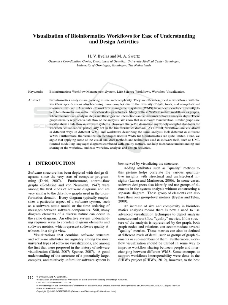 Deep Learning Paper PDF Bioinformatics Workflow