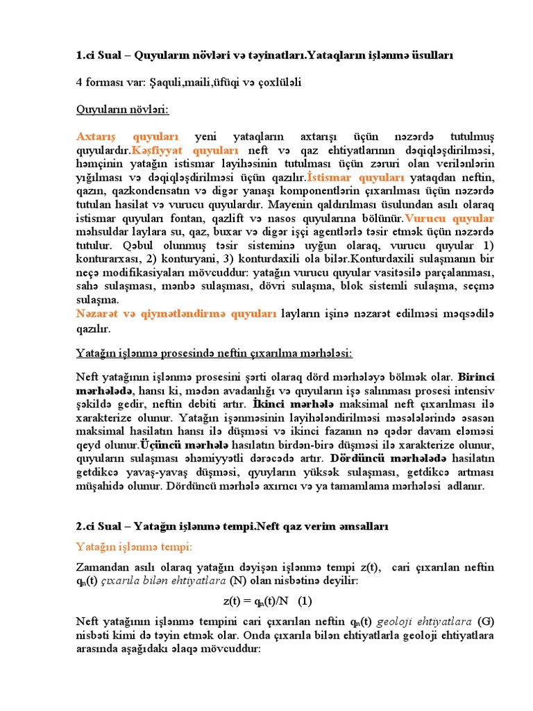 Bunyad Suallar 5 Hazir | PDF