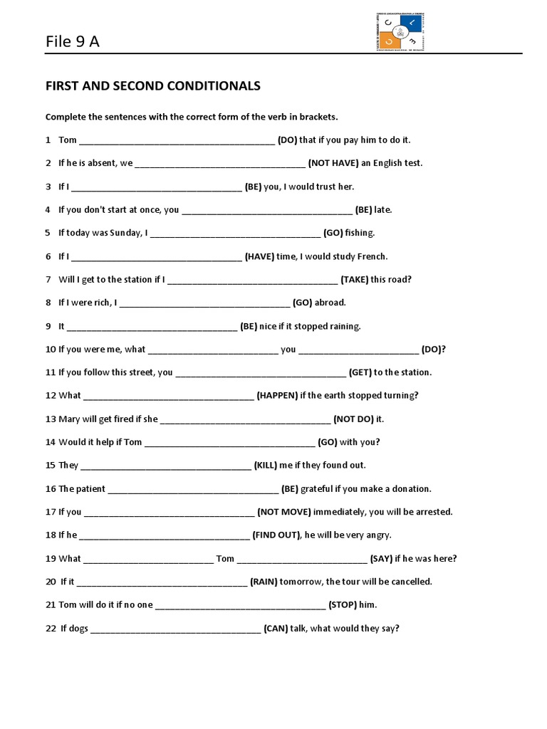 First-And-Second-Conditionals (With Key) | PDF | Language Arts & Discipline
