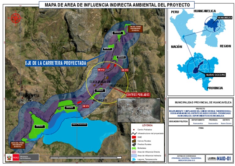 Mapa de Area de Influencia 2 Evap | PDF