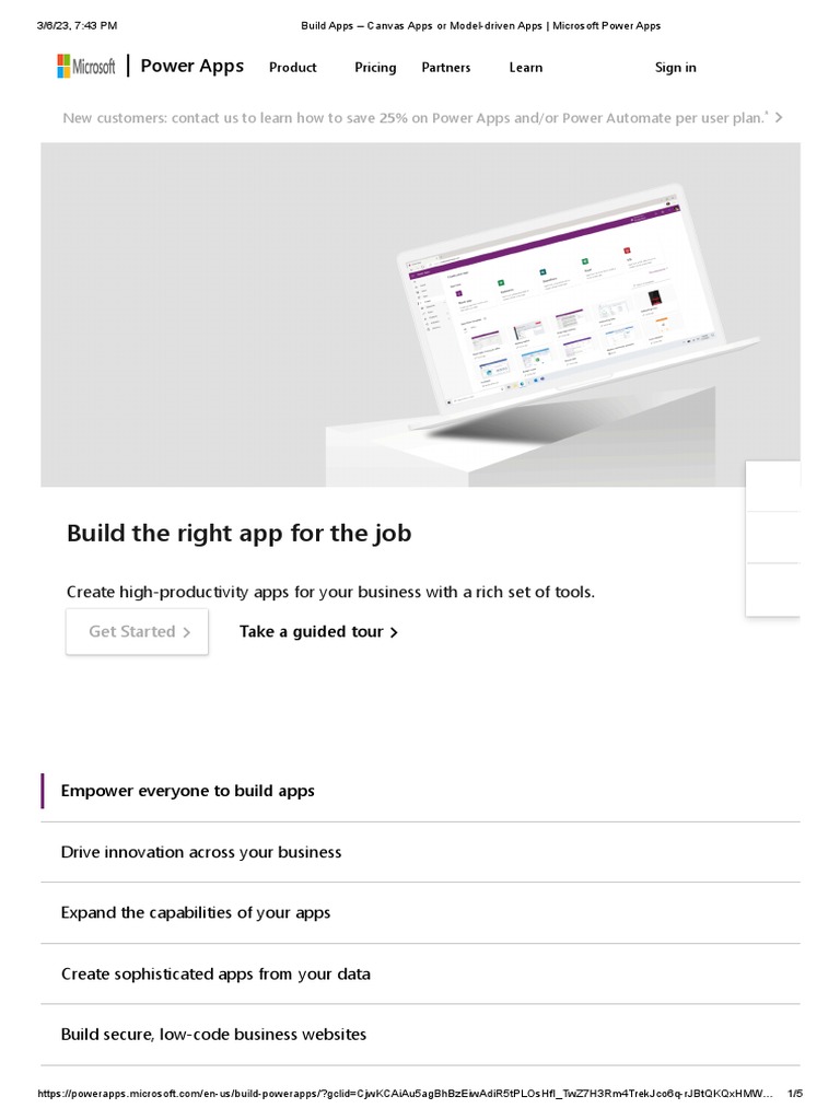 Build Apps | PDF | Mobile App | Application Software