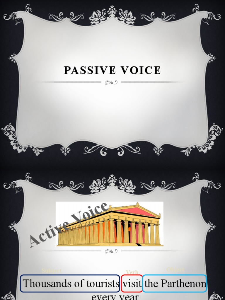 Passive Voice 1 | Download Free PDF | Verb | Syntactic Relationships