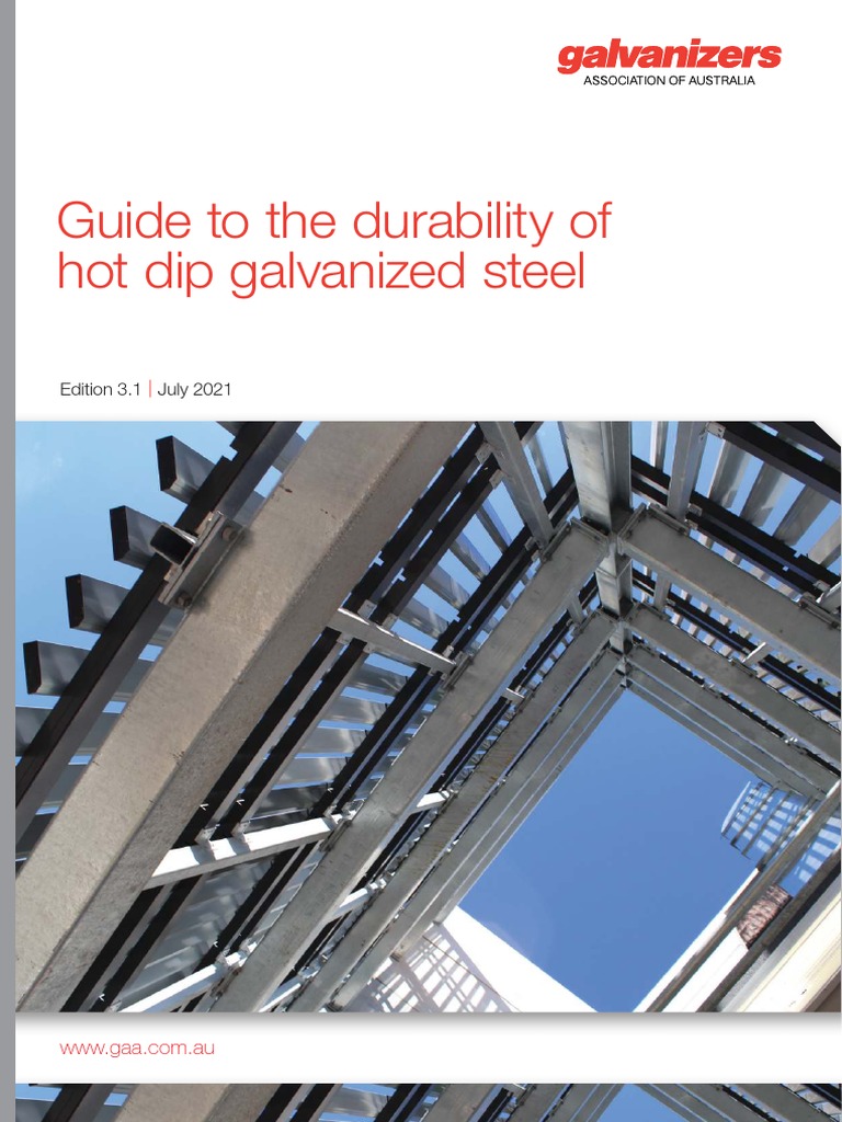 Guide To The Durability of Hot Dip Galvanized Steel v3.1 | PDF ...