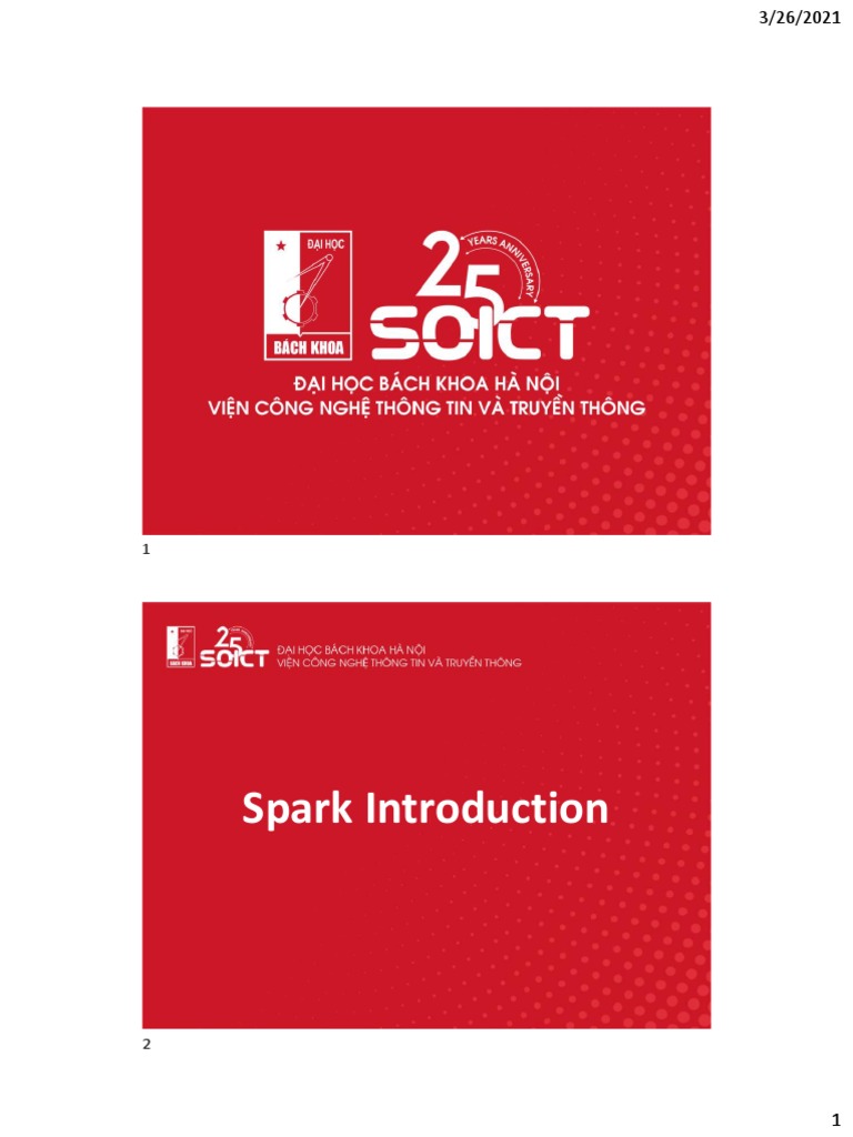 Lecture 3 Spark Introduction Pdf Apache Spark Apache Hadoop 1886