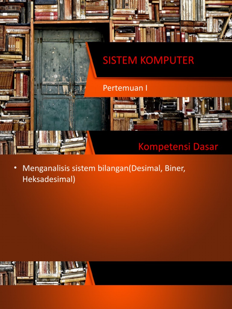 Pertemuan 1 - SISKOM | PDF | Komputer