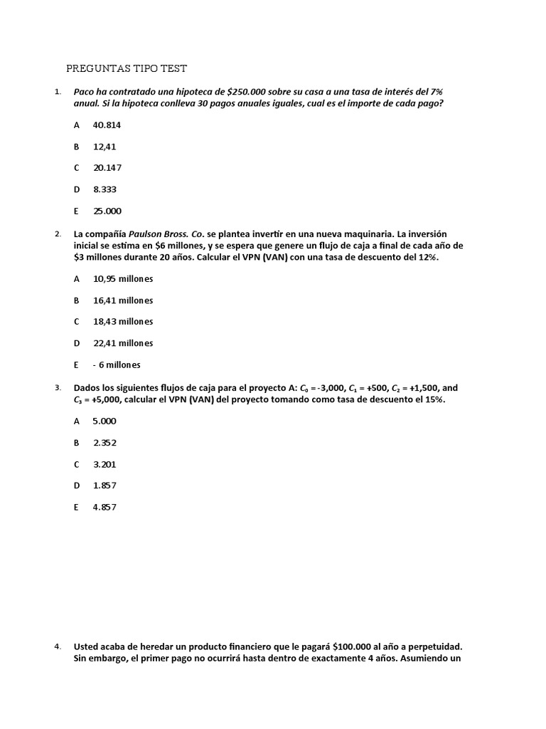Preguntas Bloque 1 | PDF