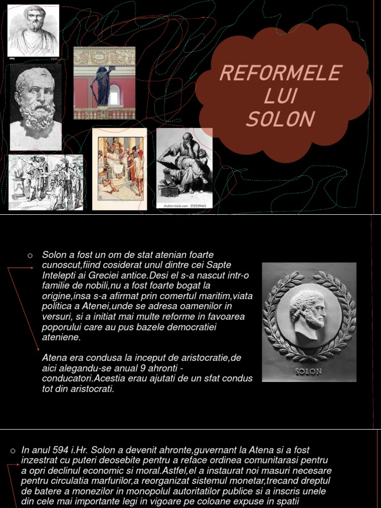 Reformele Lui Solon | PDF