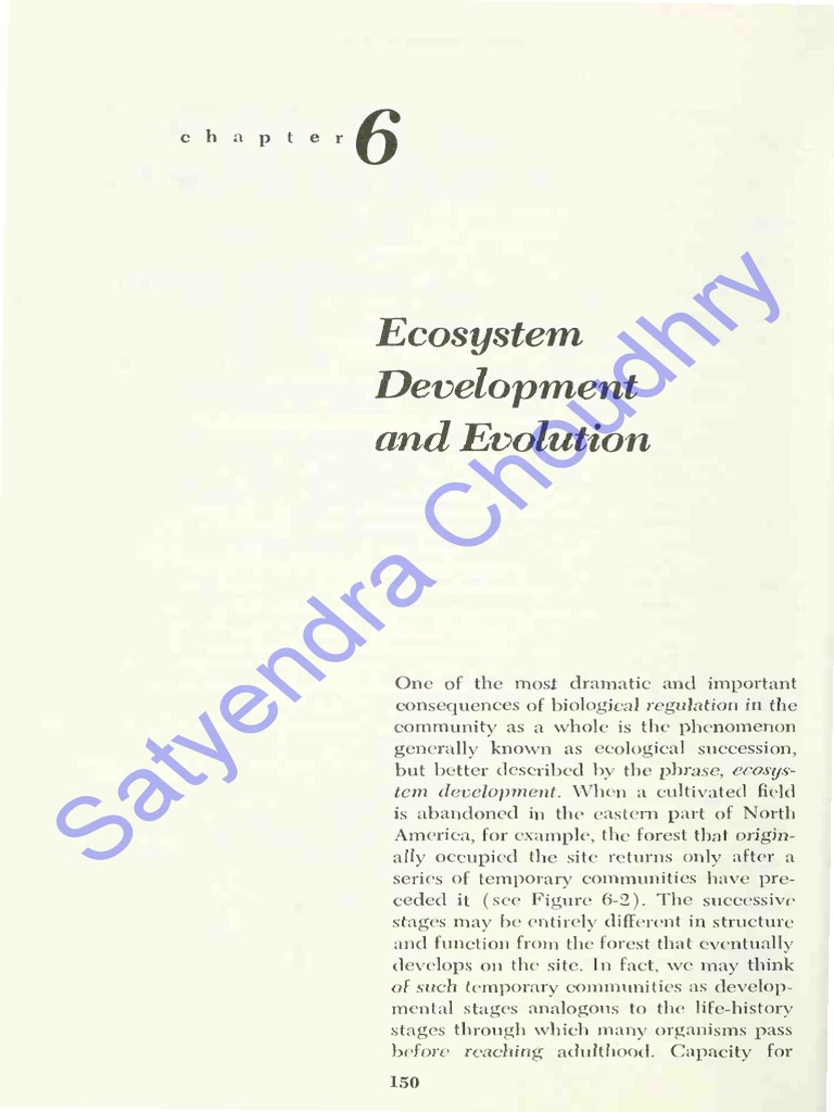 6 Chapter of Odum-Ecology | PDF | Beach | Ecology