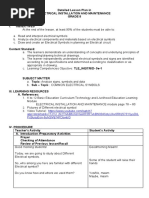 Detailed Lesson Plan (Wiring Diagram) | PDF | Electrical Wiring ...