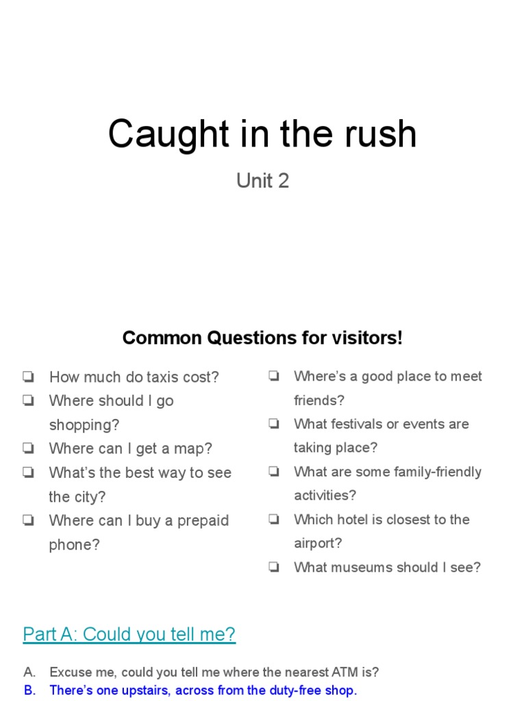 Class 7 - Unit 2 - Interchange Level 2 | PDF