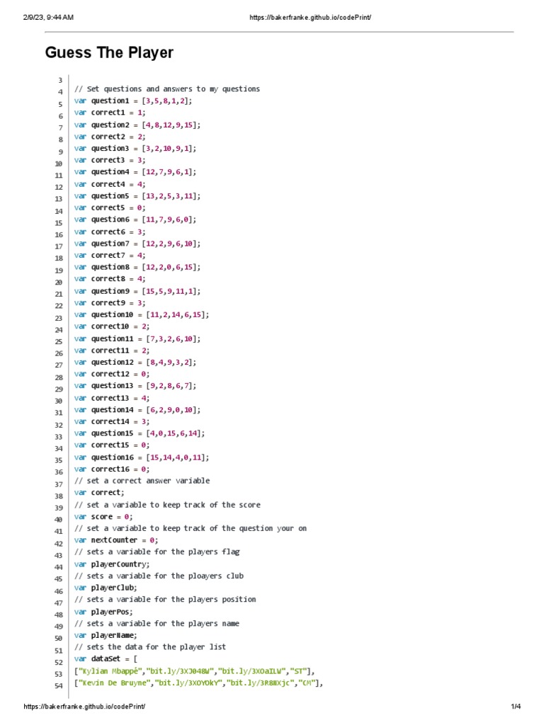 Bakerfranke Github Io | PDF | Association Football Players | Uefa Champions League