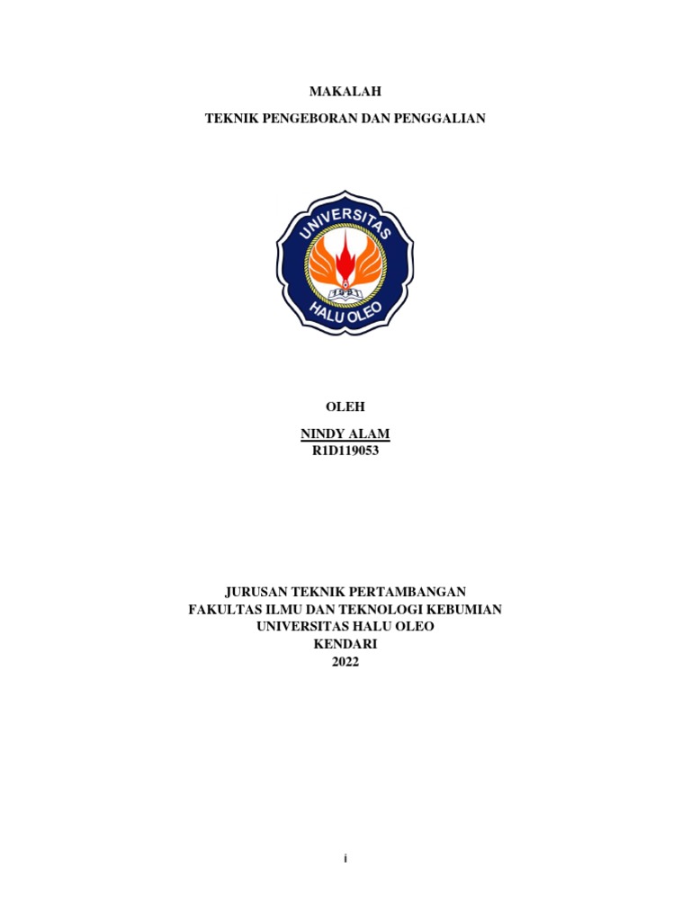 Teknik Pengeboran Dan Penggalian | PDF