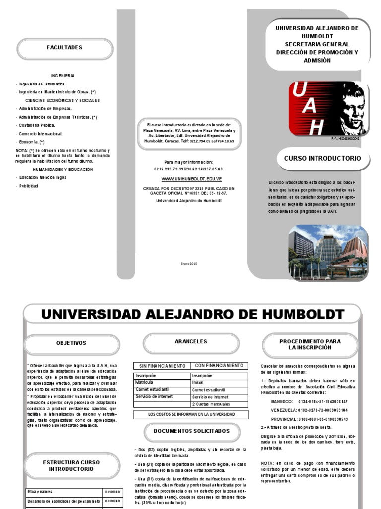 Tripticos Curso Introductorio | PDF