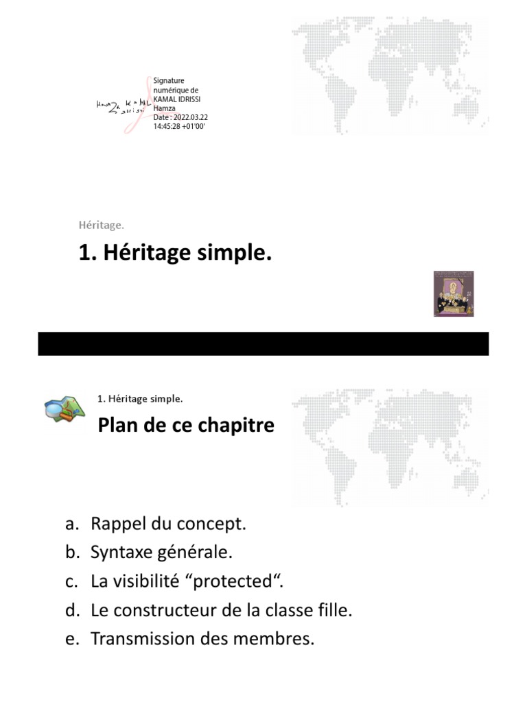 Héritage | PDF | Classe (informatique) | Programmation informatique
