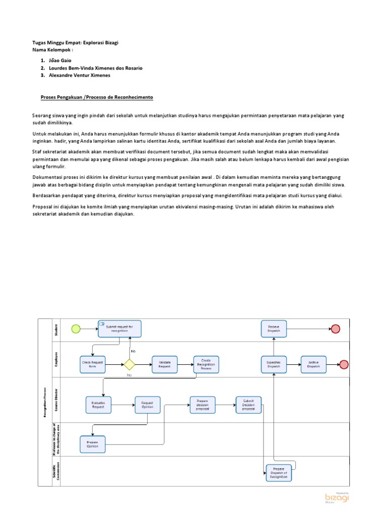 Explorasi Bizagi, Proses Pengakuan | PDF