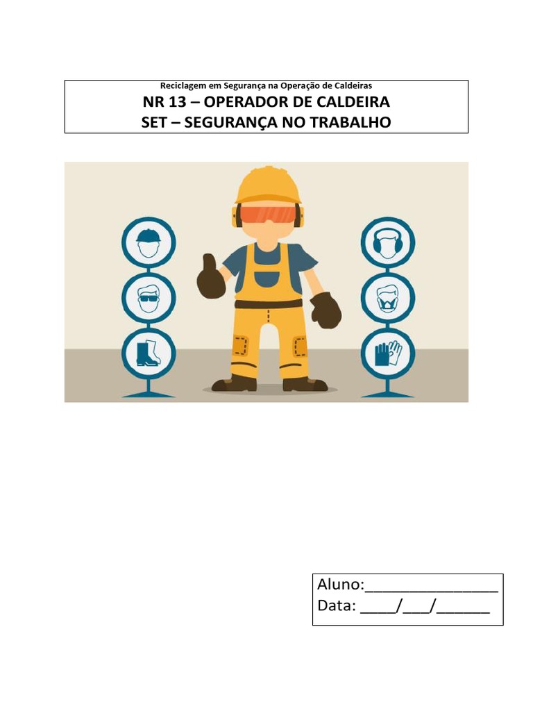 Apostila de Treinamento NR13 | PDF | Caldeira | Calor