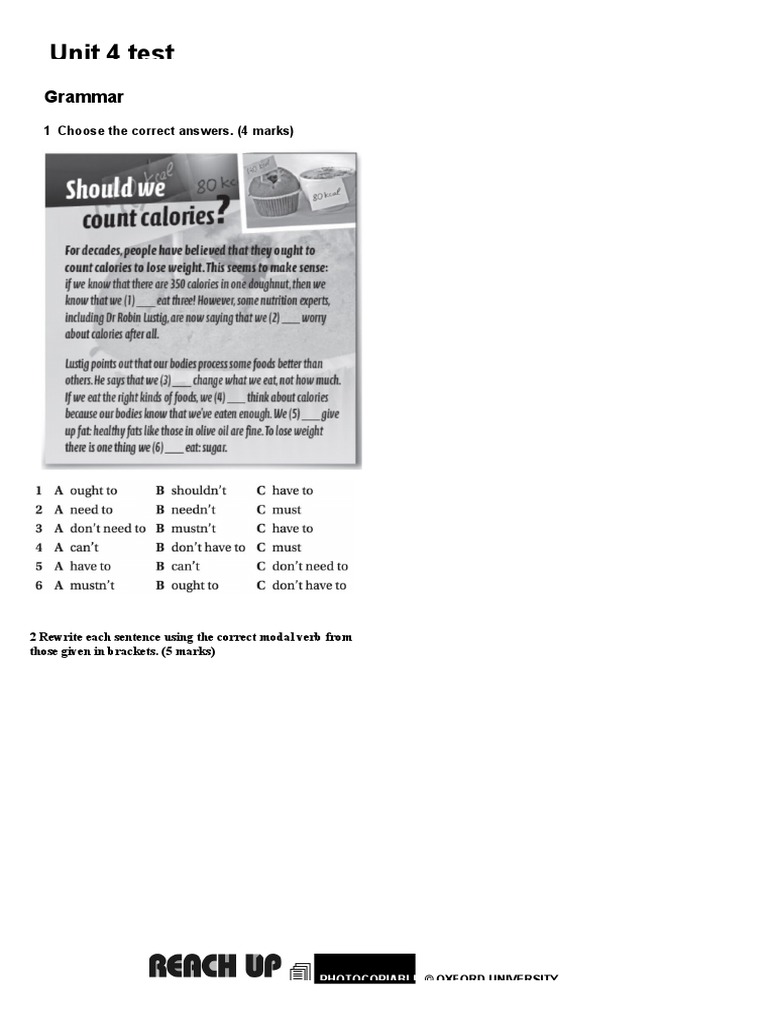 Unit 4 Test B | PDF | Smartwatch | Watch