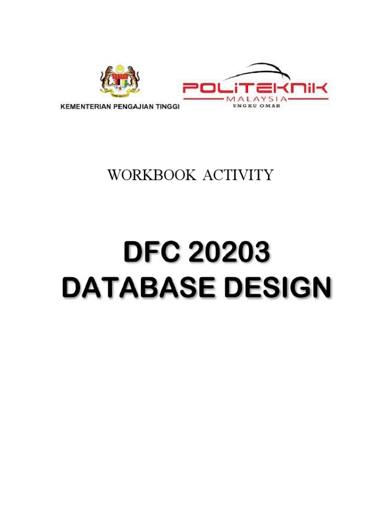 Database Design Lab Activity | PDF | Databases | Client–Server Model