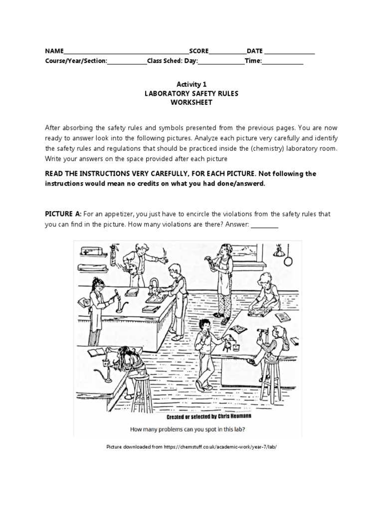 Assignment Safety Rules | PDF