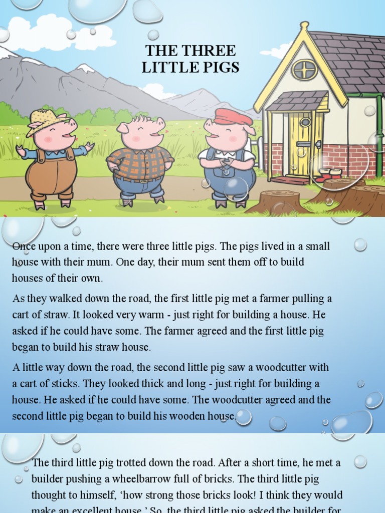 The Three Pigs | PDF