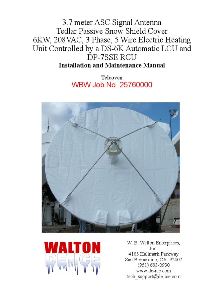 3.7 Meter ASC 208VAC Tedlar DP-7SS | PDF | Thermostat | Relay