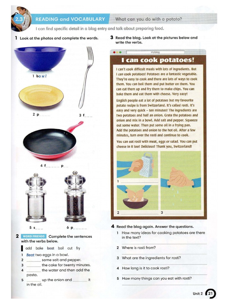 266_3- Wider World 1 Workbook_2017 -126p-23 | PDF