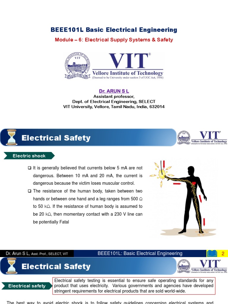 30-Module - 6 - L2 - Wiring Electrical Safety Earthing Protective Devices-09-06-2022 (09-Jun ...