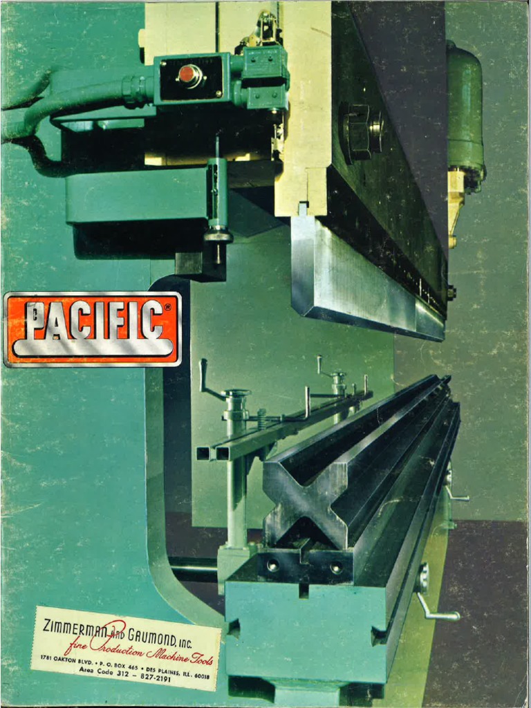Pacific Machinery Catalog - 0 | PDF | Sheet Metal | Mechanical Engineering