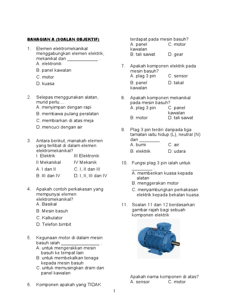 Ujian Uasa RBT Tahun 6 2022 | PDF