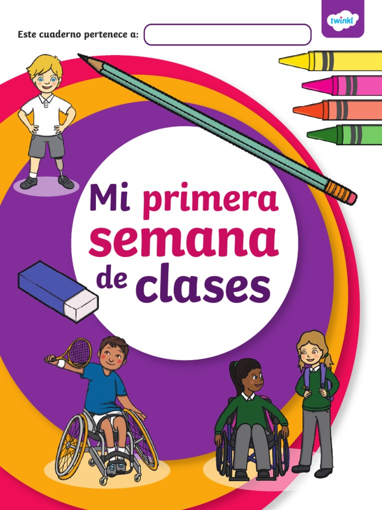 CL L 1669253097 Hoja de Trabajo Mi Primera Semana de Clases Ver 2 | PDF
