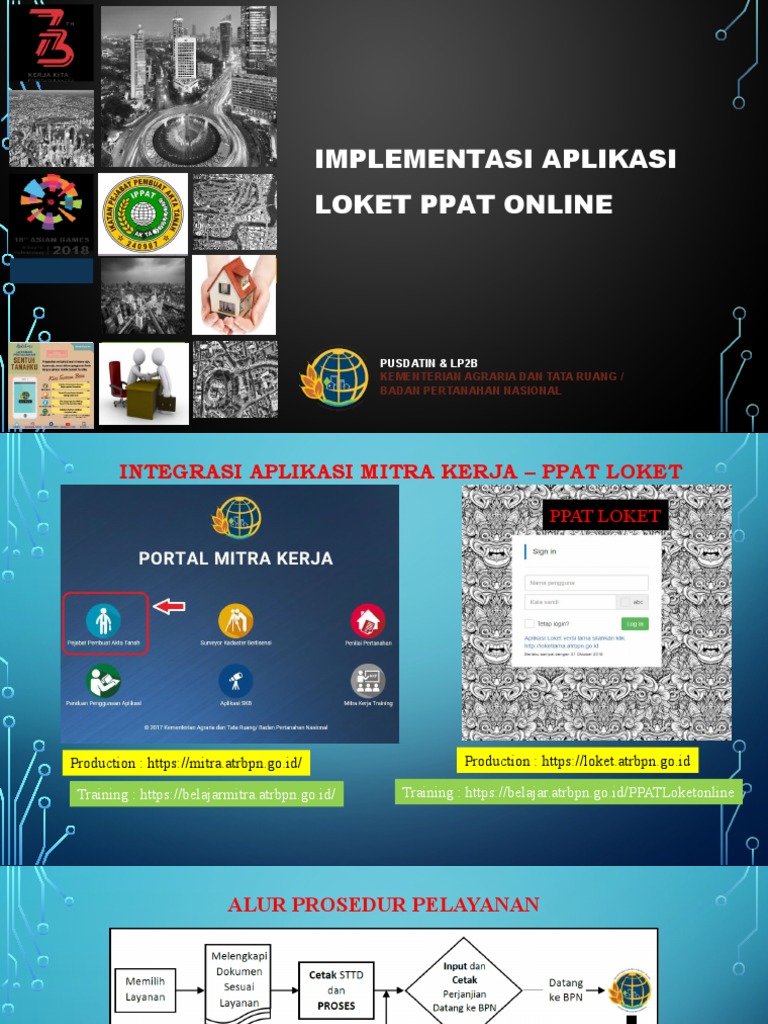 Presentasi Loket Online Ppat | PDF