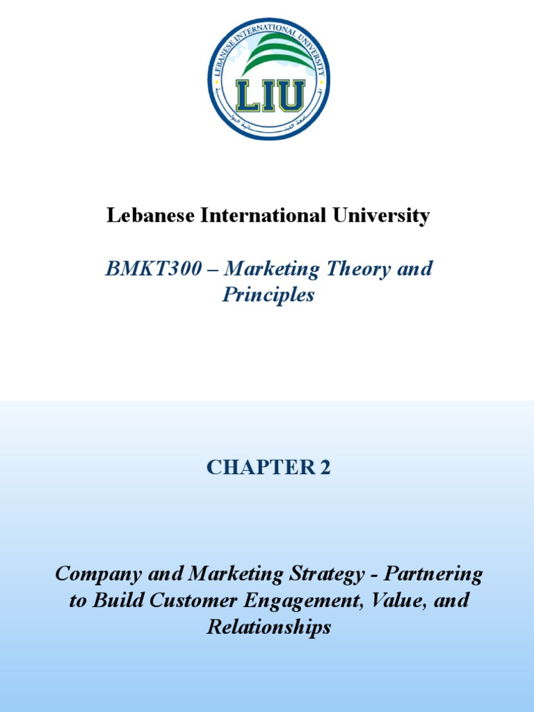 Principles of Marketing BMKT300 CH2 S2 | PDF | Marketing | Marketing ...