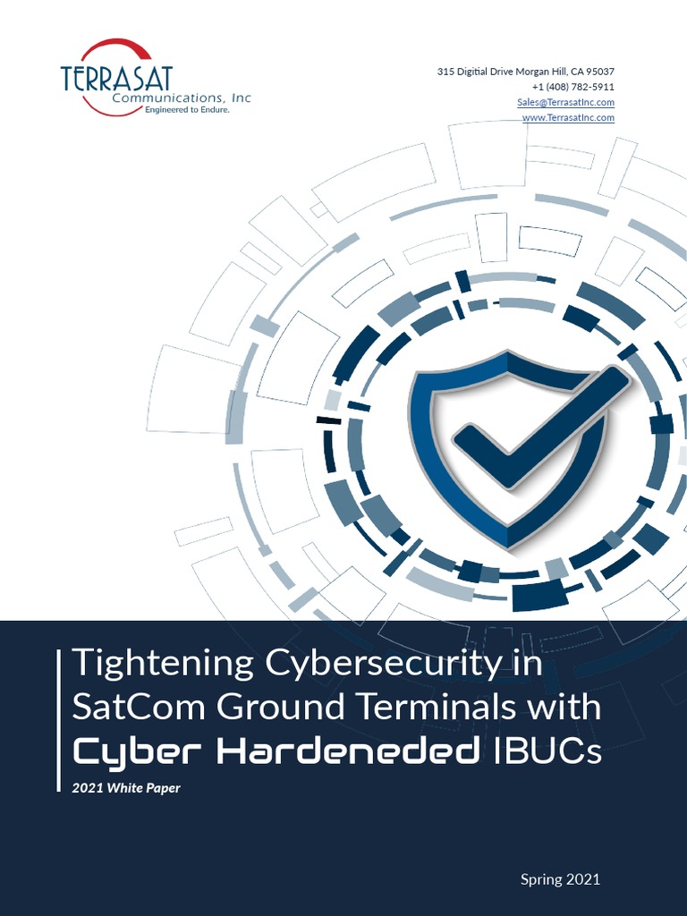 SatCom Ground Terminals Terrasat Communications Cyber Hardened IBUCs ...