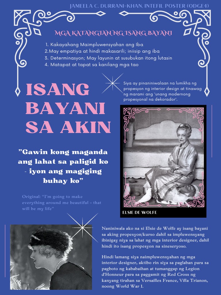 Bayani Poster | PDF
