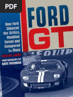 1966 Ford GT40 MKII Papercraft: Scale 1:24 | PDF | Motorsport | Sports Cars