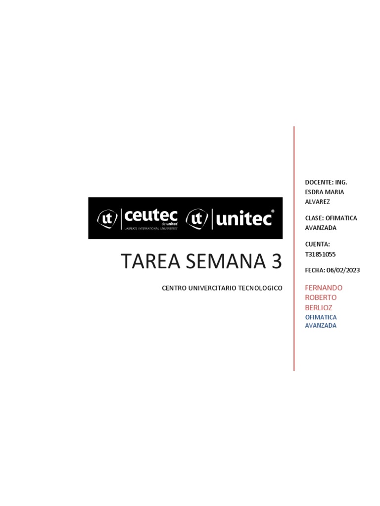 Archivo de Tarea - 3.1 - Configurar Documento - Los Métodos Del Proceso Docente Educativo. | PDF ...