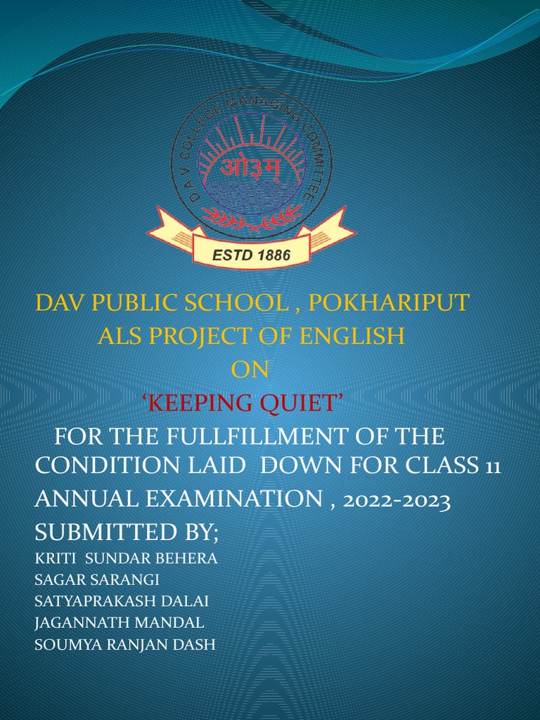 Dav Project Eng | PDF | Deforestation | Pollution