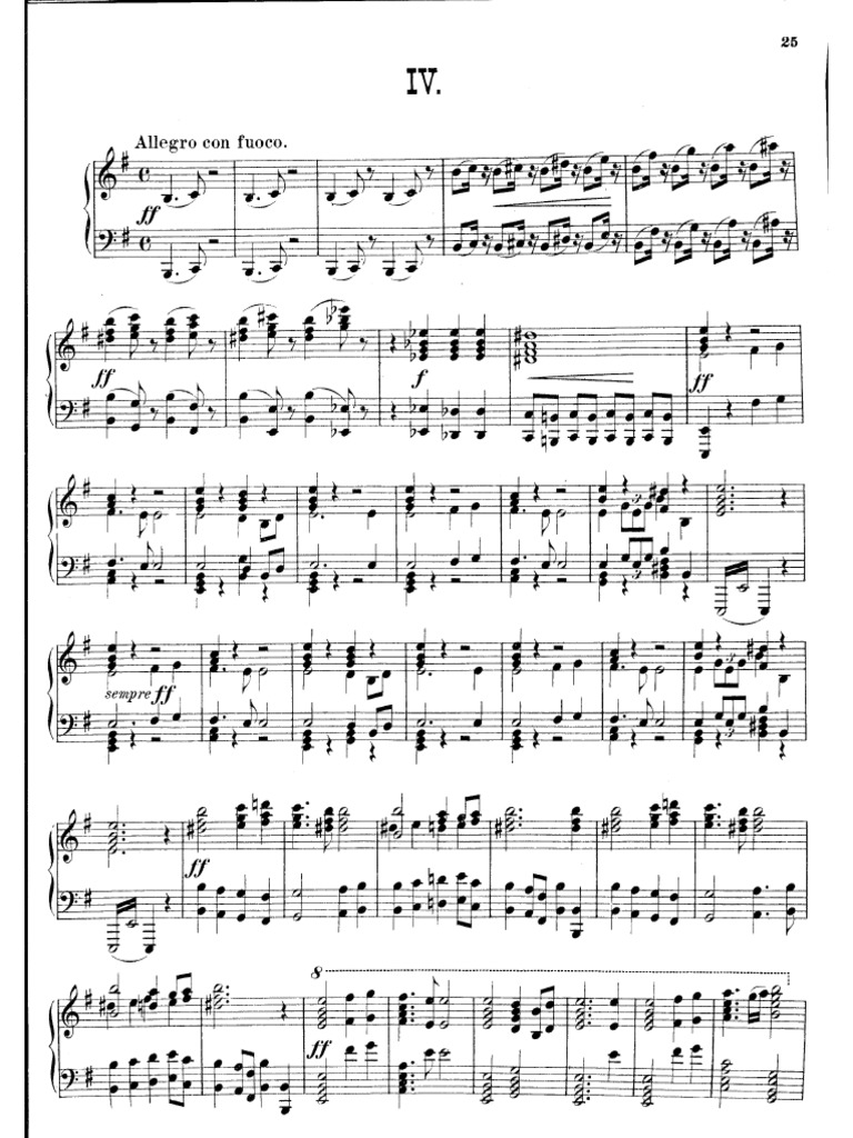 PG 23 Dvorak - Symphonie - No - 9 - 4th - Movement | PDF