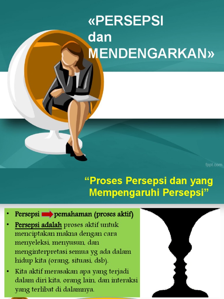 Persepsi Dan Mendengar | PDF | Karier & Perkembangan | Sains & Matematika