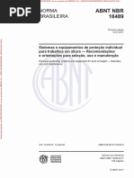 Dispositivos de Ancoragem Tipo C ABNT NBR 16325-2 | PDF | Massa | Força