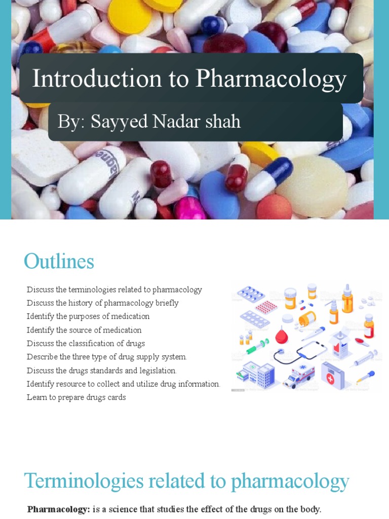 Introduction To Pharmacology | PDF | Receptor Antagonist | Pharmacology