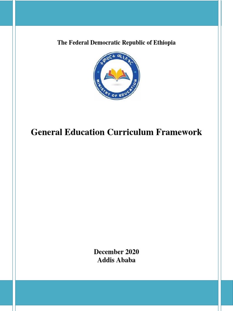 General Frame Work | PDF | Curriculum | Learning
