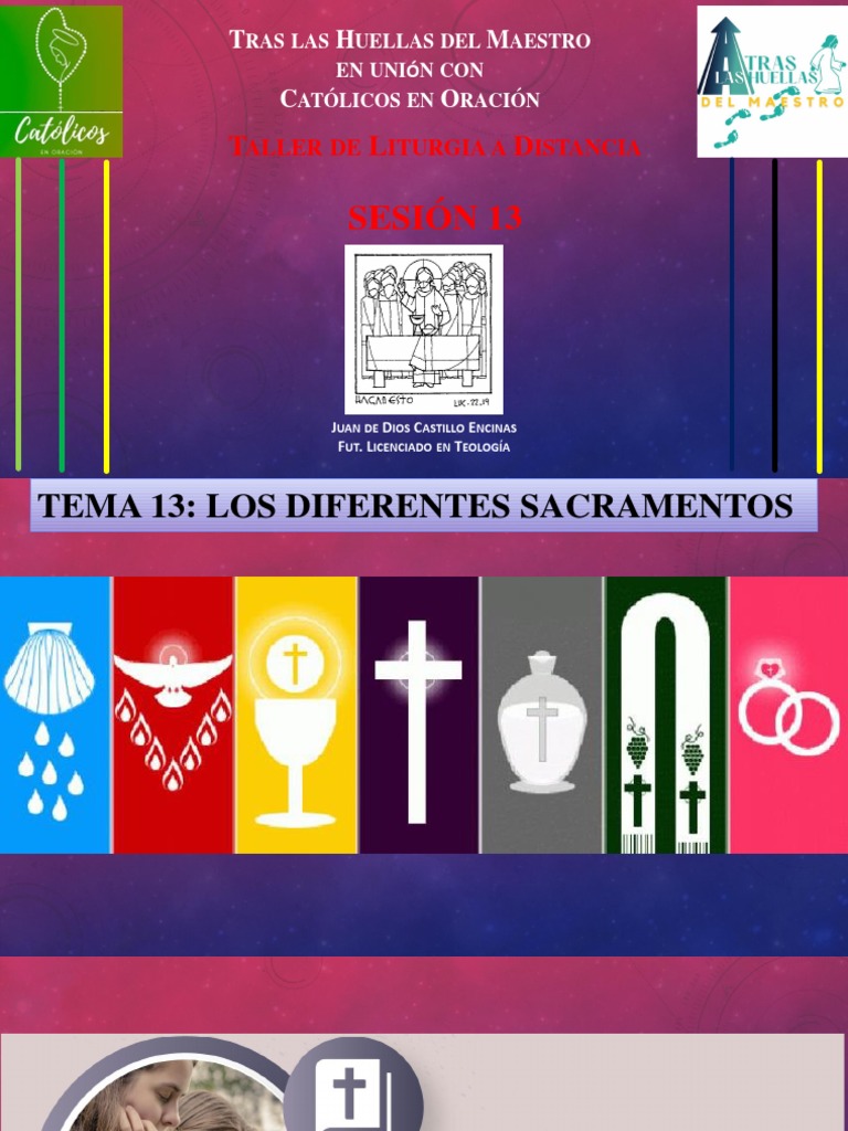 Los Diferentes Sacramentos | PDF | eucaristía | Confirmación