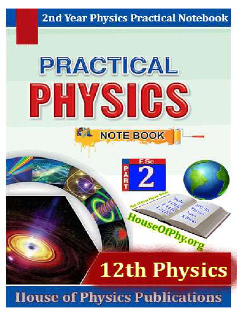 12th Physics Practical Book | PDF