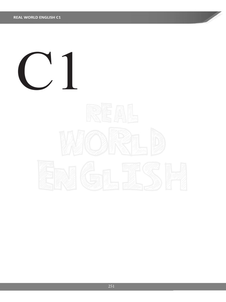 Real World English C1: East Asia Focus | PDF | Mind | North Korea