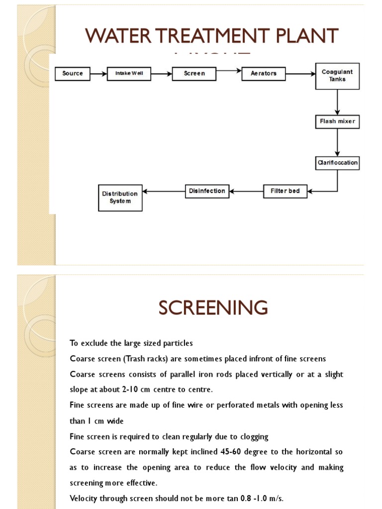 Water Treatment | PDF | Chemistry | Chemical Engineering