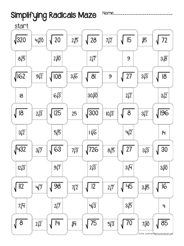 Navigating the Maze of Radical Simplification | PDF