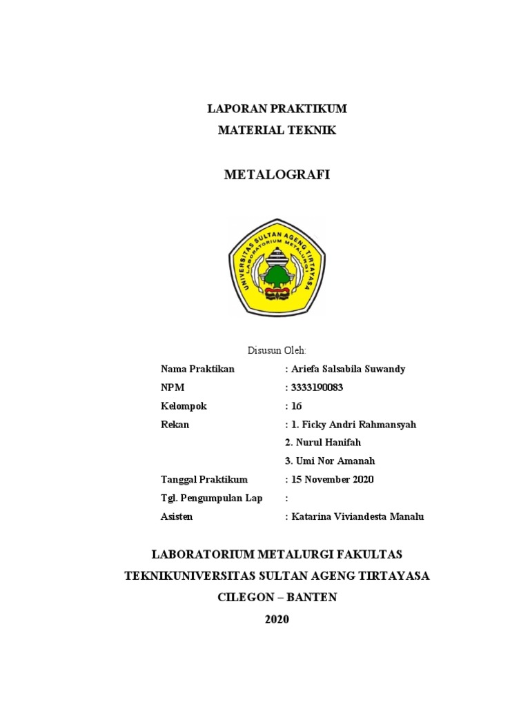 Analisis Struktur Mikro Baja AISI 1045 dengan Berbagai Perlakuan | PDF
