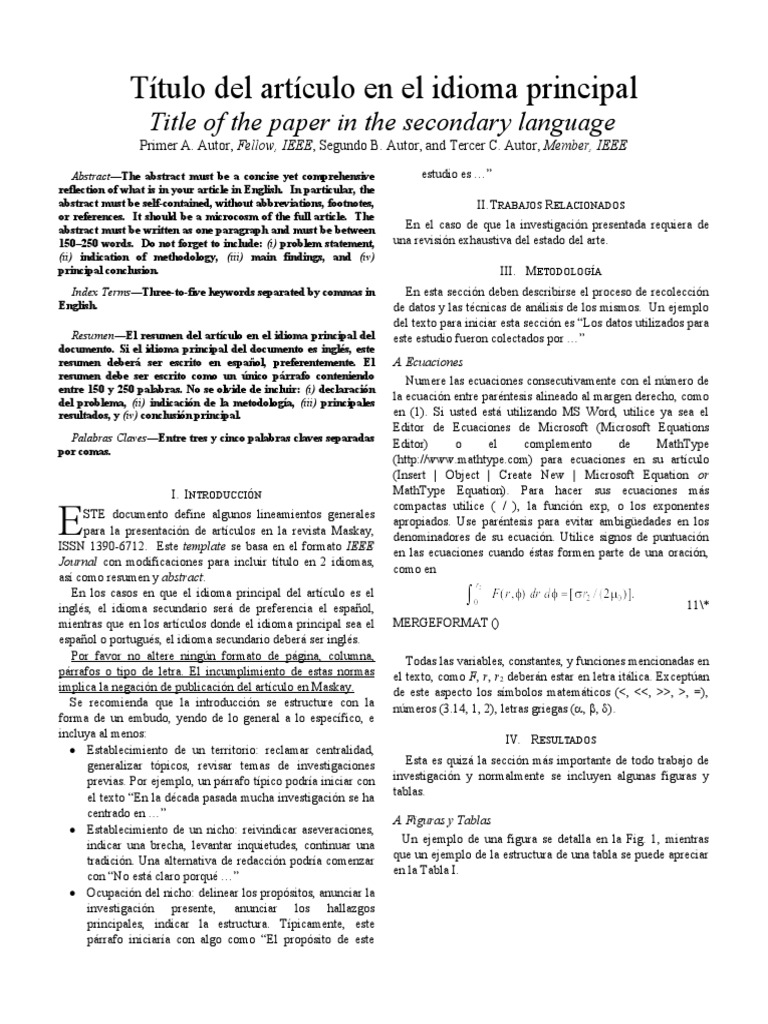 Maskay Template | PDF